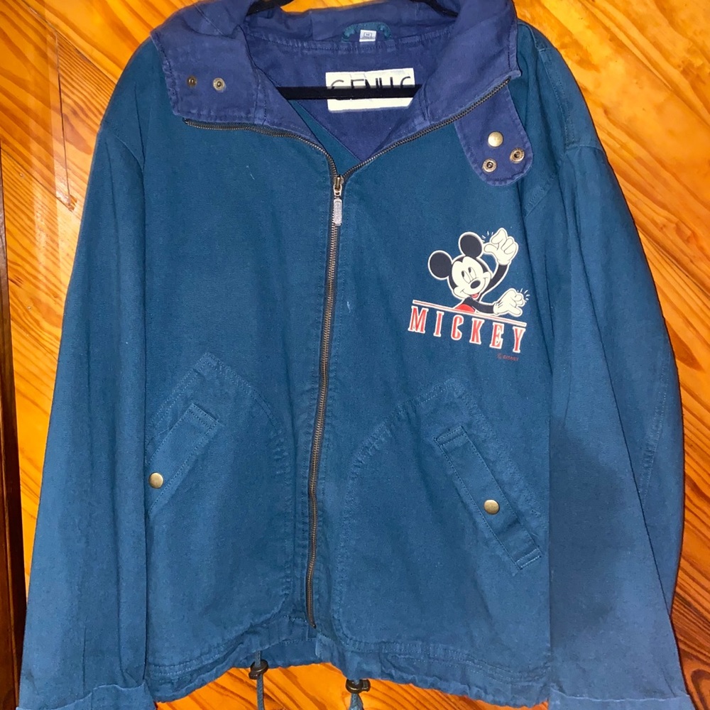 Vintage Denim Mickey Mouse Jacket - Gem